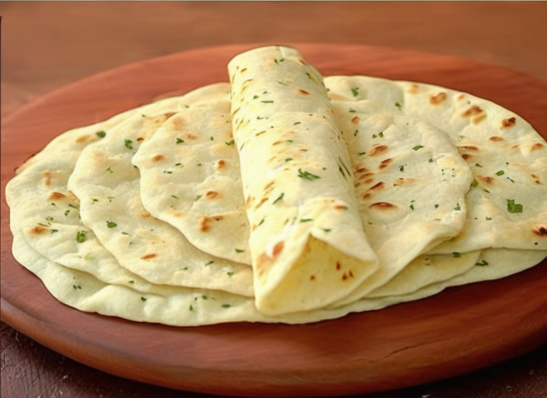 GARLIC AND BUTTER FLATBREAD - cooking art