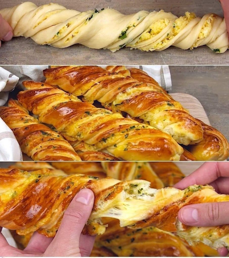 Delicious Cheese Twisted Bread Recipe | Cooking Art for Cheese Lovers
