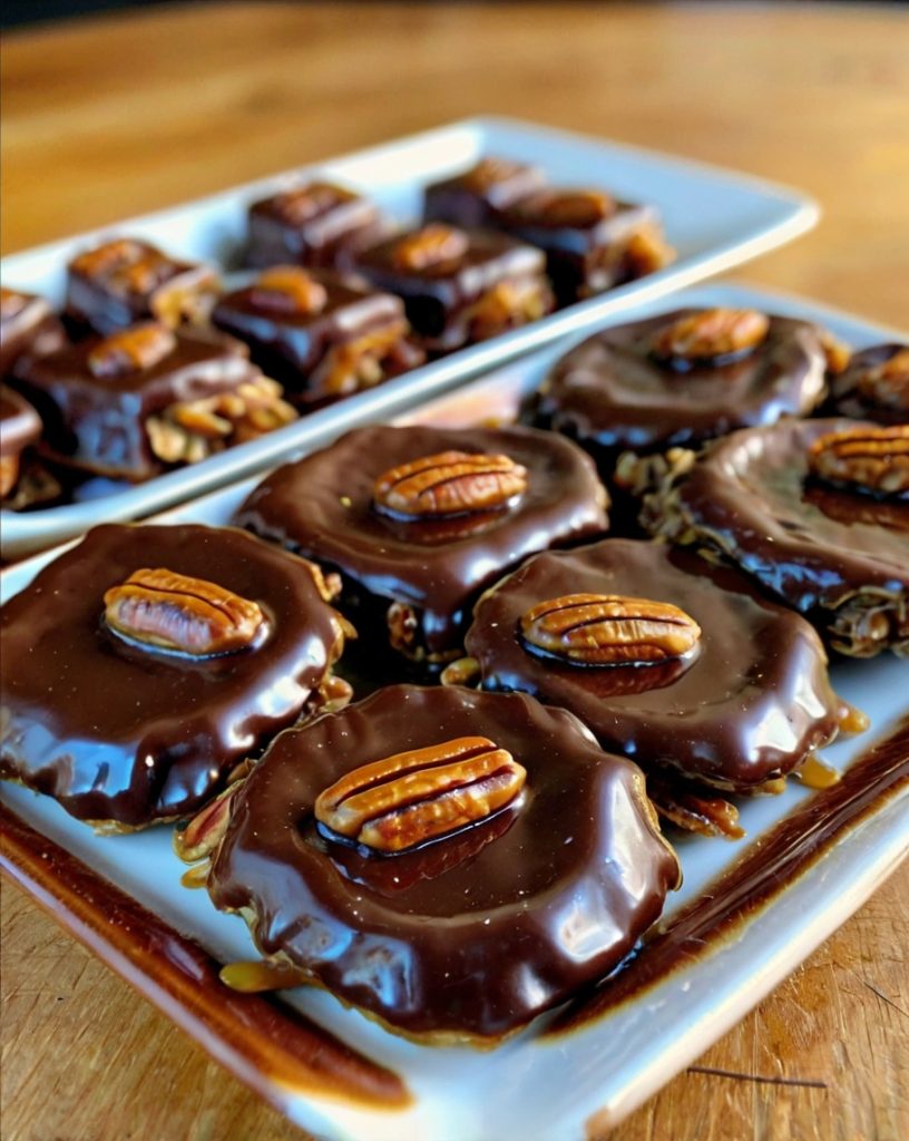 Homemade Turtle Candy - cooking art