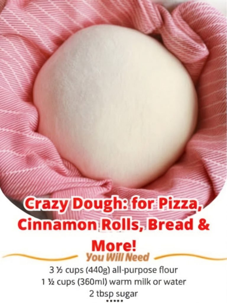 Crazy Dough Recipe - cooking art