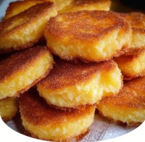 Crispy Fried Cornbread - cooking art