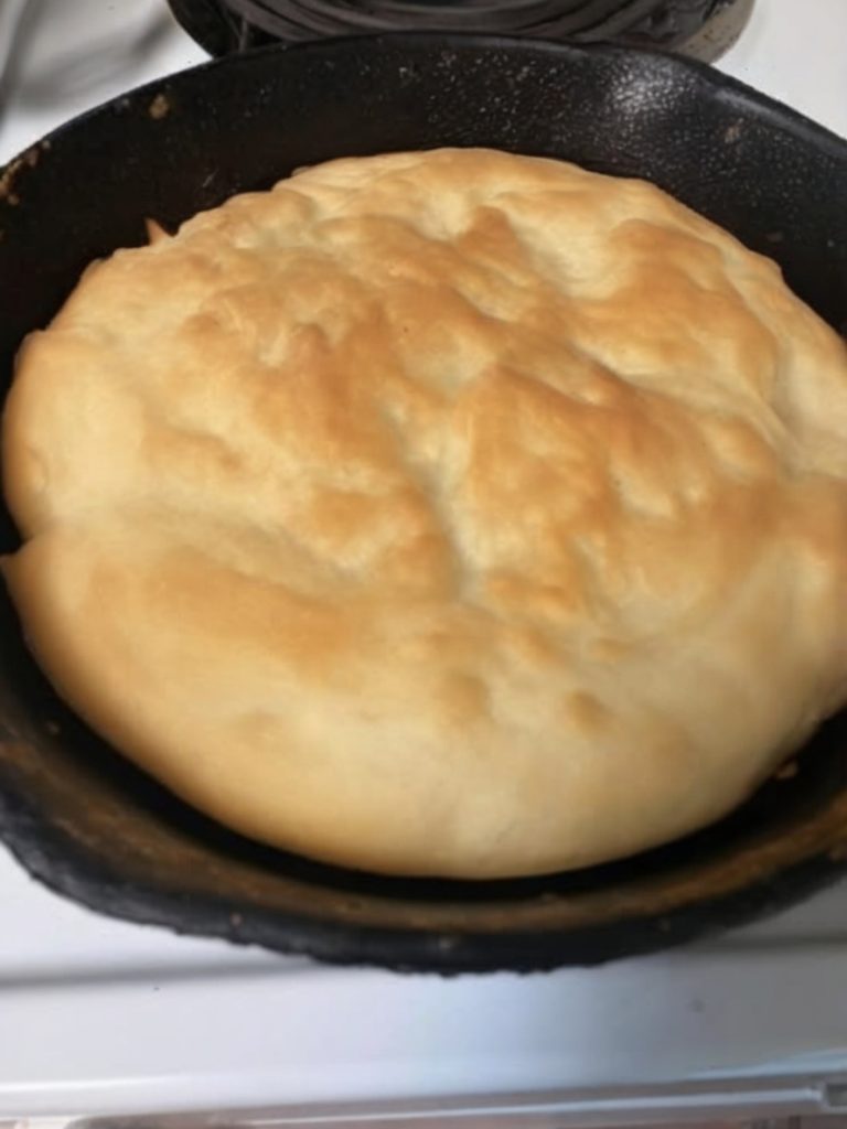 Paw Paw’s Pone Bread - cooking art