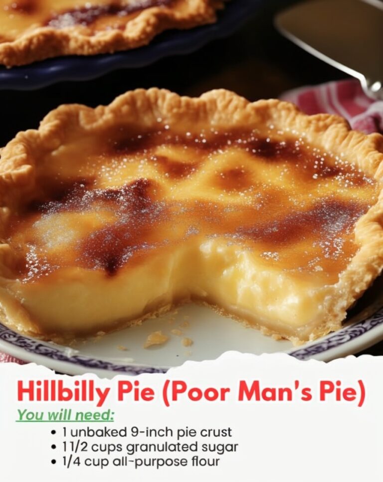 Hillbilly Pie - cooking art
