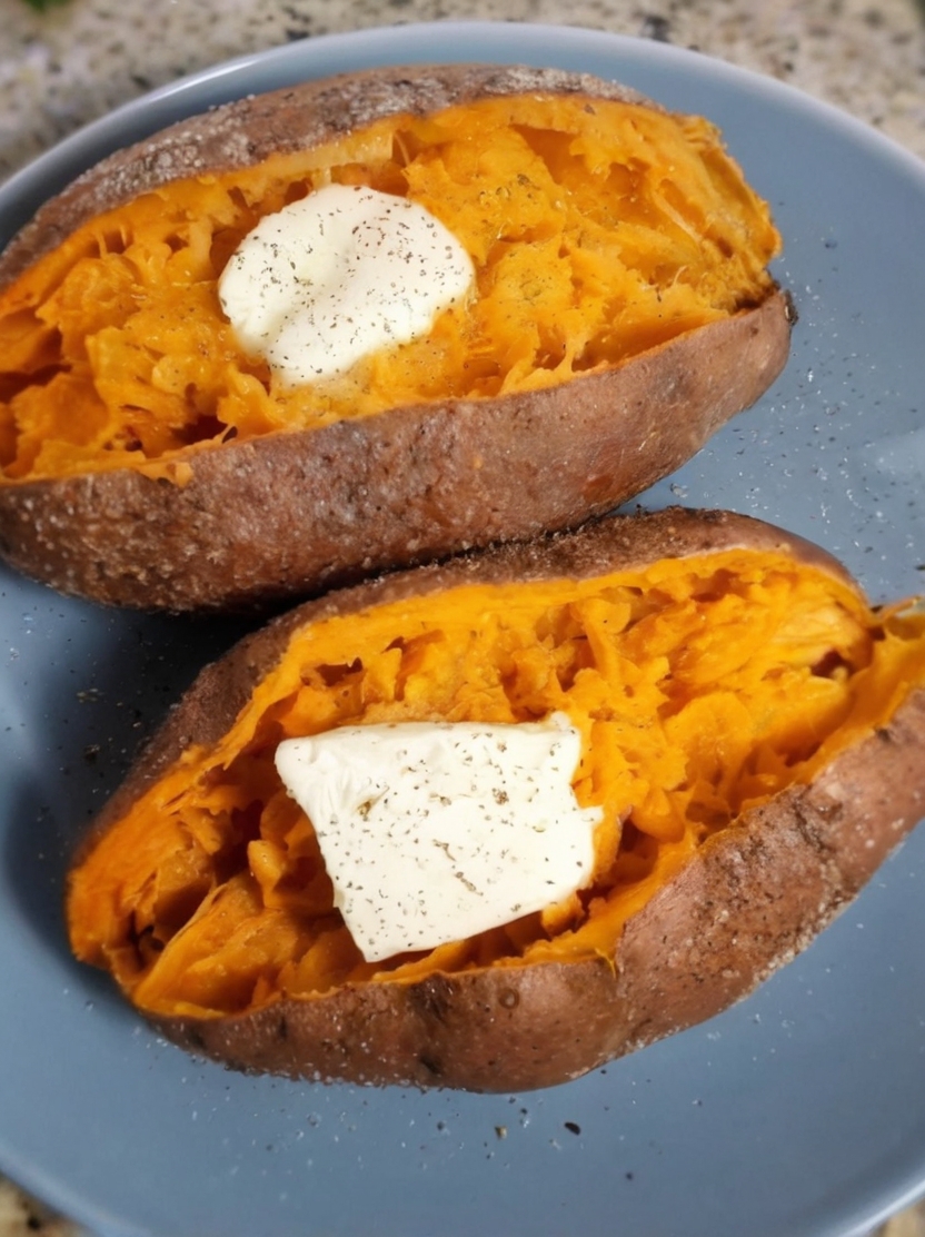 Microwave Sweet Potato (Perfectly Tender in Minutes) - cooking art