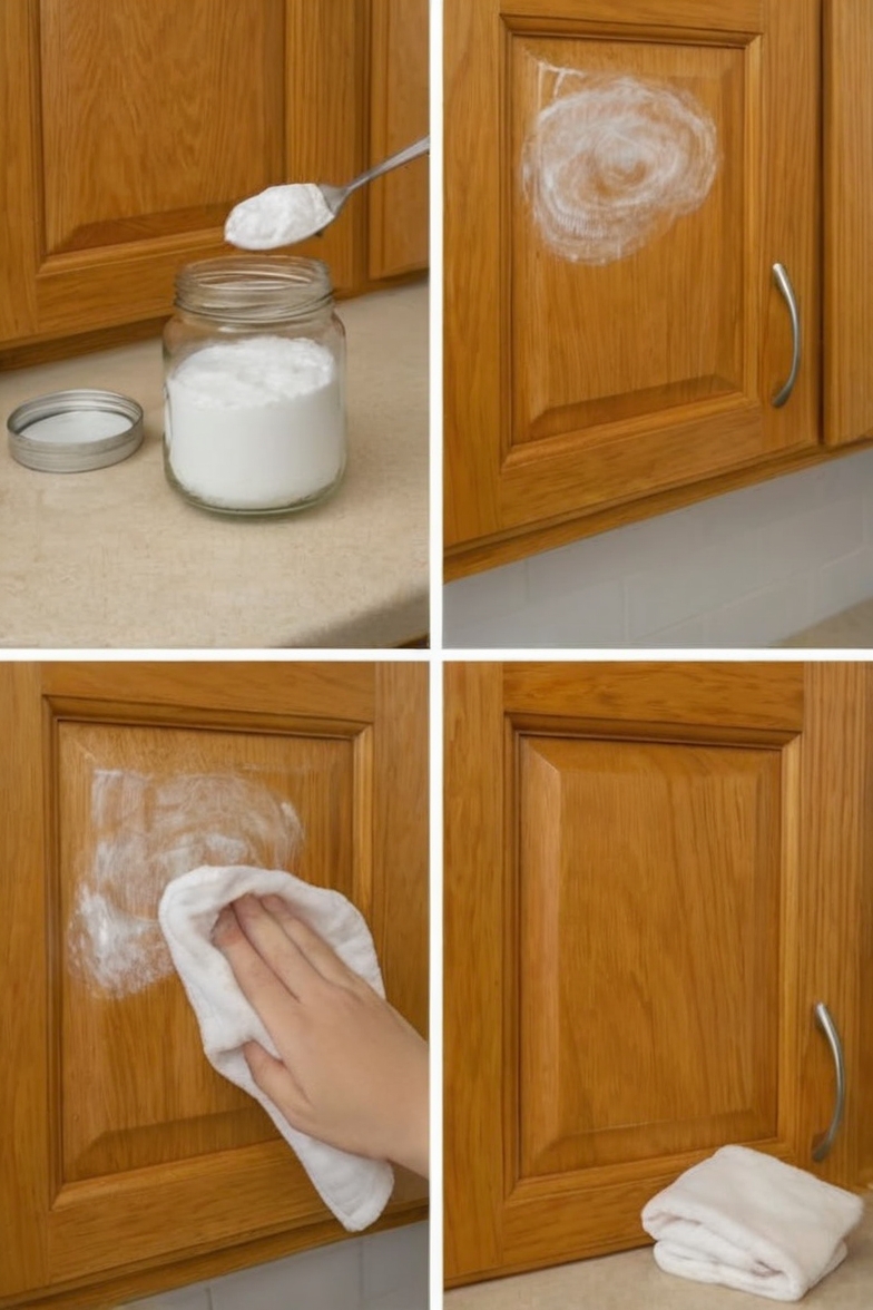 Remove Grease and Cooking Odors from Kitchen Cabinets - cooking art