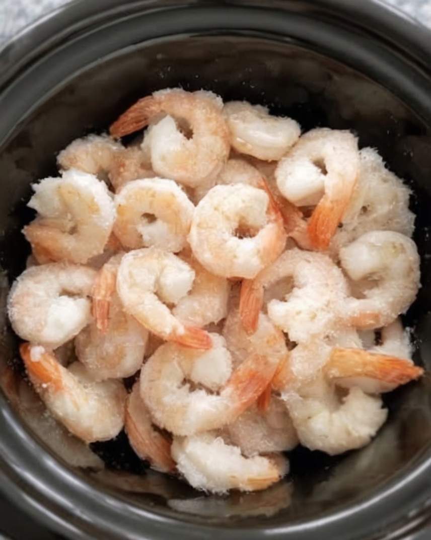 Easy Garlic Butter Frozen Shrimp - cooking art