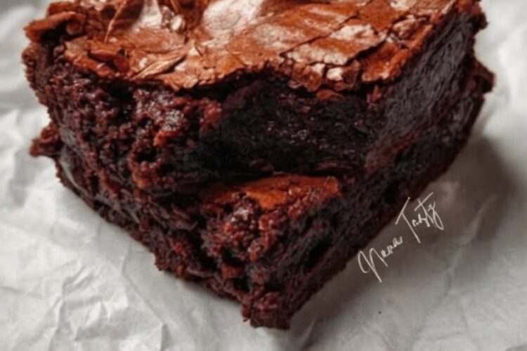 Healthy Greek Yogurt Brownies - cooking art