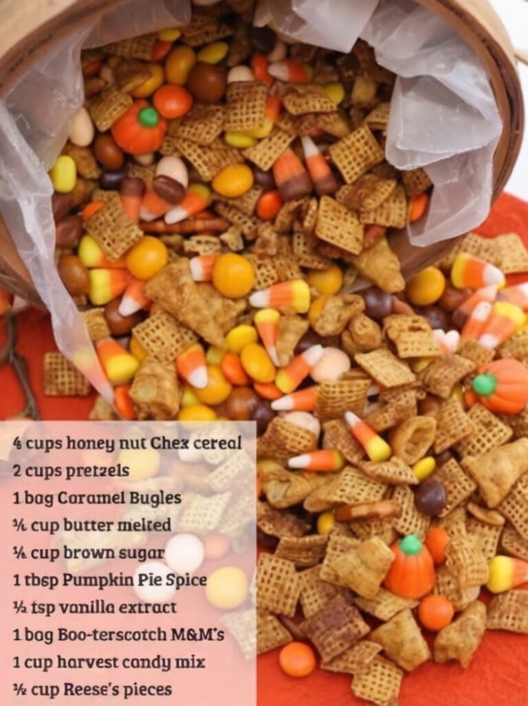 Fall Harvest Snack Mix - cooking art